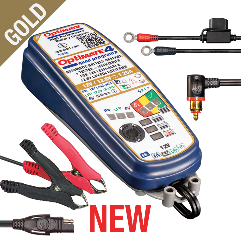 OptiMate 4 Quad Program | Edizione Premium - OptiMate