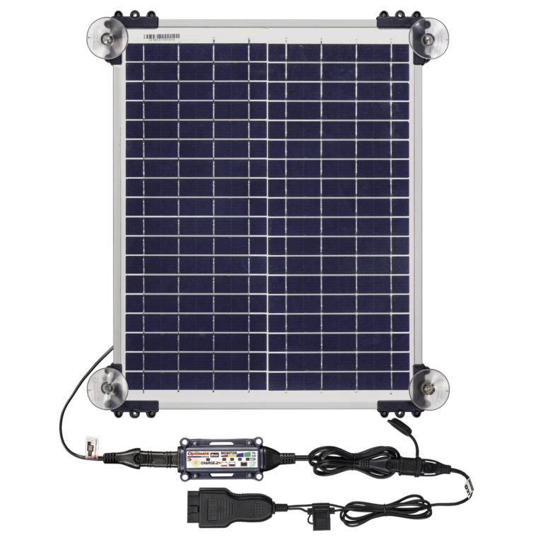 OptiMate Solar DUO Car Kit with 20W Panel - OptiMate