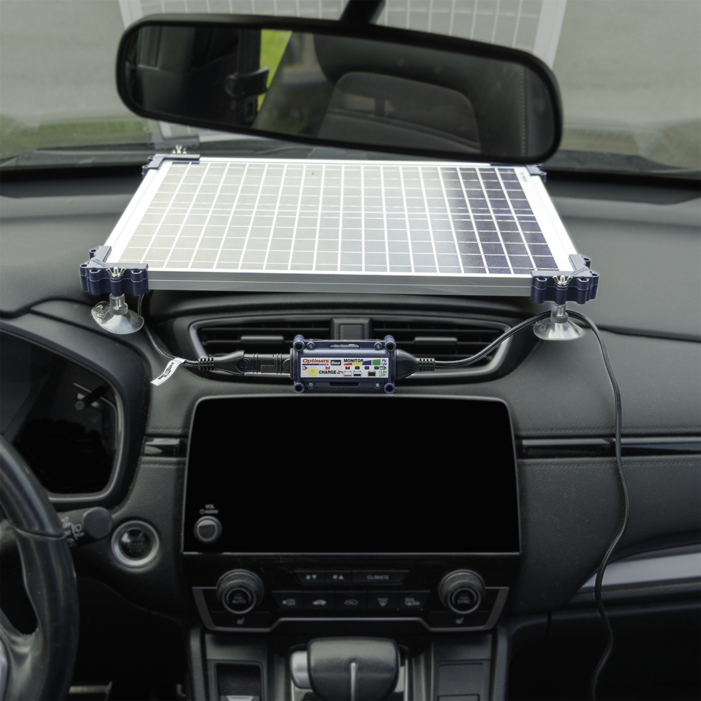 OptiMate Solar DUO with 20W Panel & Car Kit - OptiMate